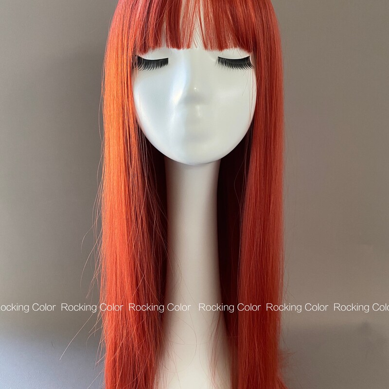 Orange Wig - Etsy