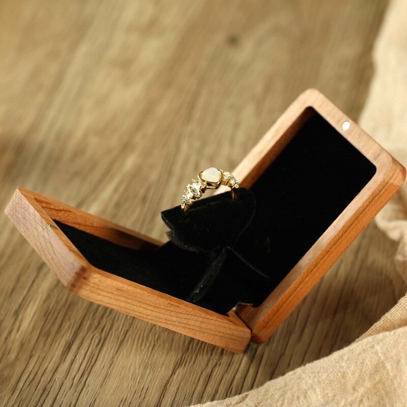 Slim Ring Box - Etsy