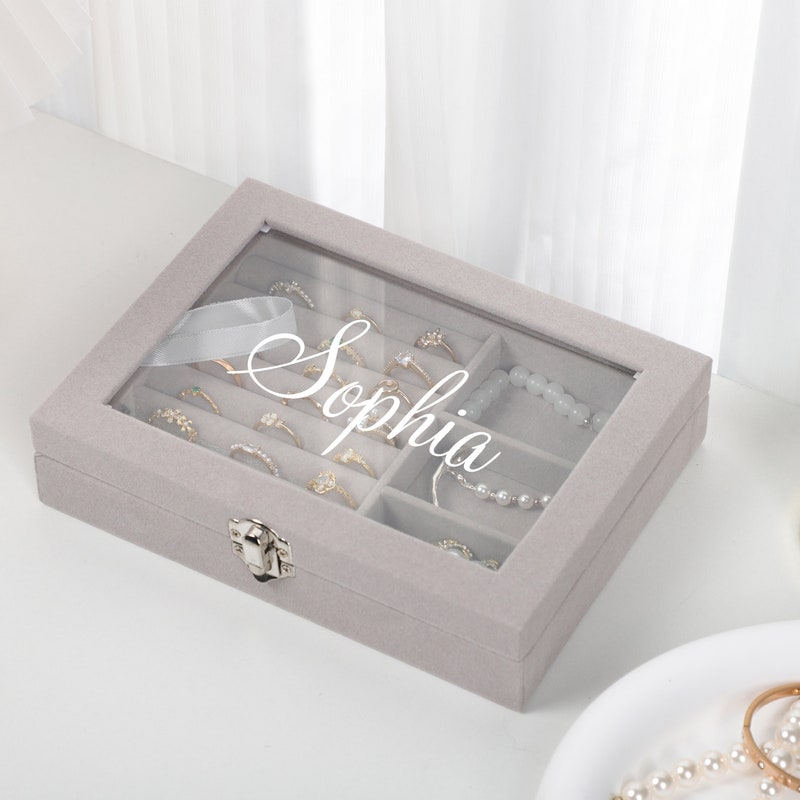 Personalized Jewelry Box - Etsy