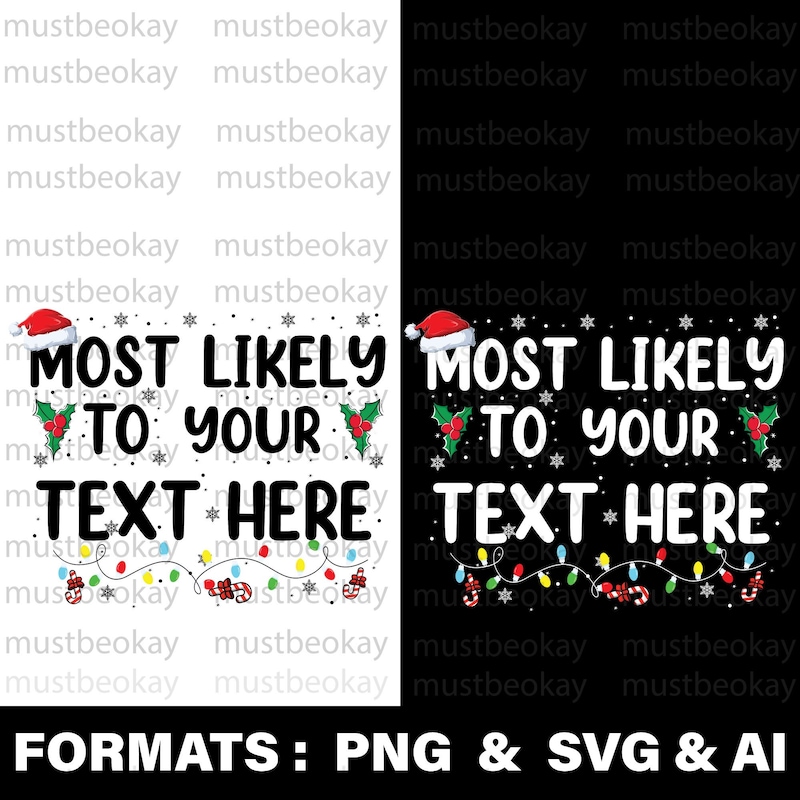 Most Likely to Fonts Svg - Etsy