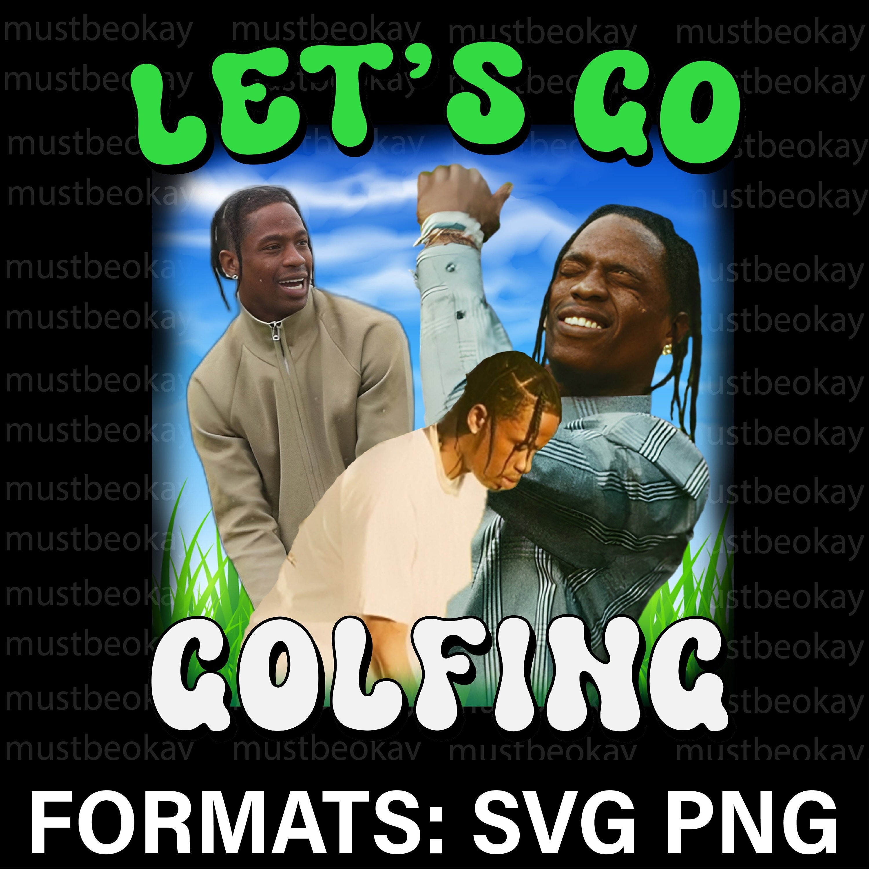Let's Go Golfing Png, Let's Go Golfing Vintage Png, Let's Go Golfing ...