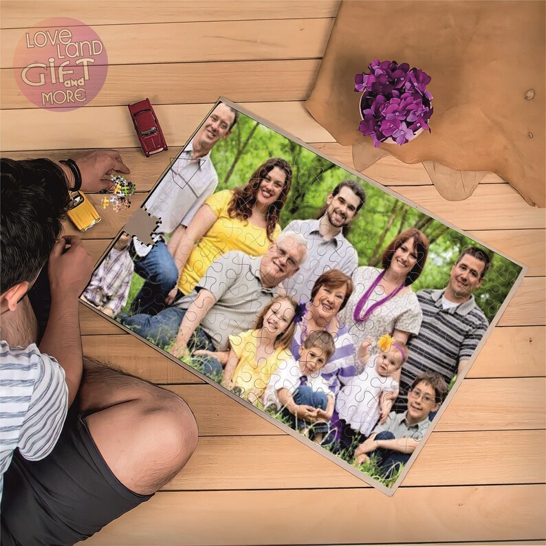 CUSTOM Picture Puzzle Custom Photo Puzzle Create Your Own - Etsy