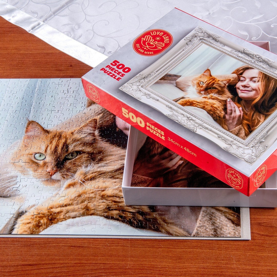 Custom Photo Puzzle,personalized Jigsaw Puzzle,create Your Own,gift for Mom - Etsy