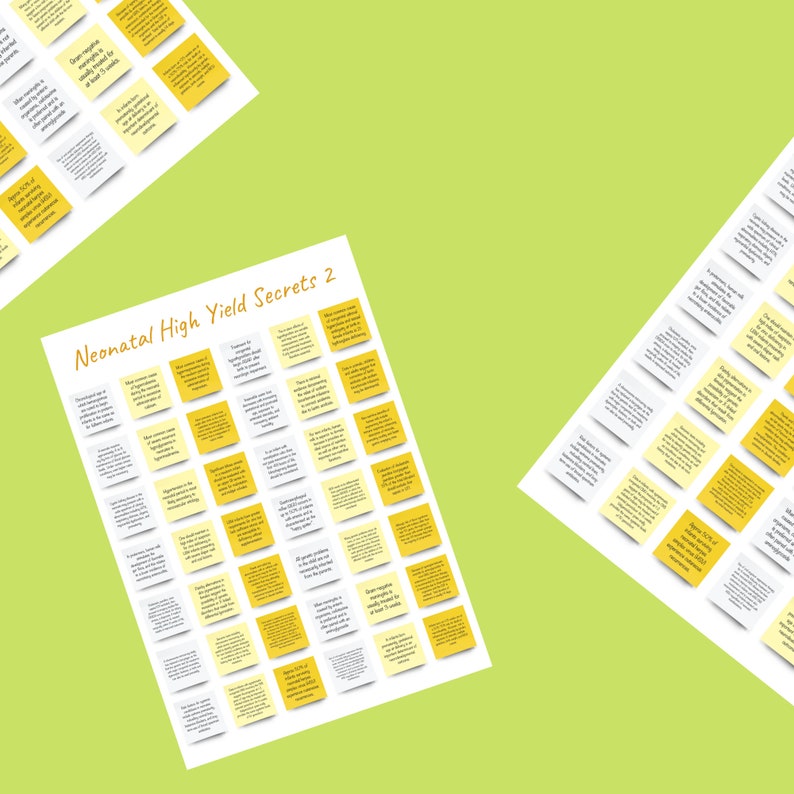 Neonatal Exam High Yield Facts BUNDLE - NICU Notes, Nursing, Medical ...