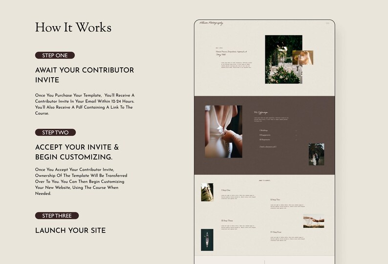 Squarespace Template for Photographer, Wedding Photography Squarespace ...