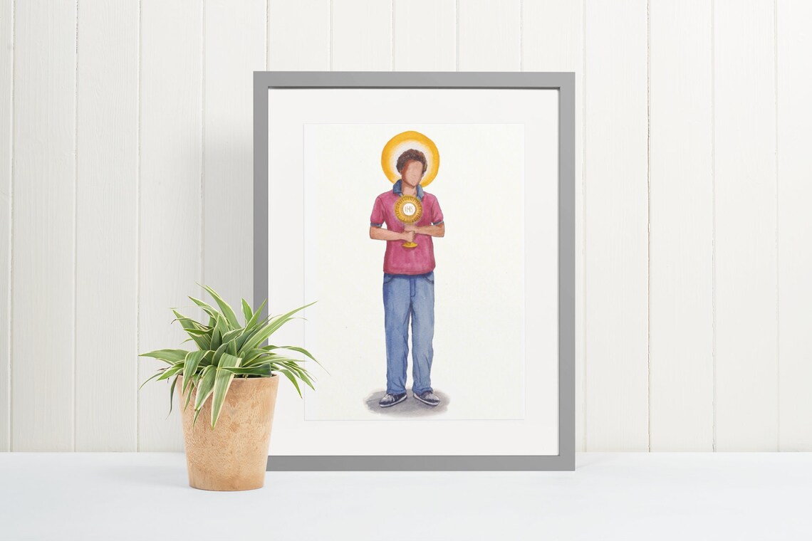 DIGITAL DOWNLOAD, Blessed Carlo Acutis, Catholic Saint, Catholic Art ...