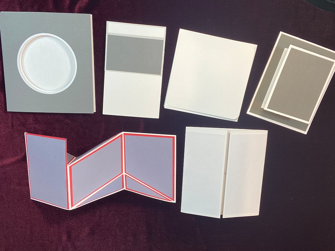 FUN FOLD Card Blank Bundle - Etsy