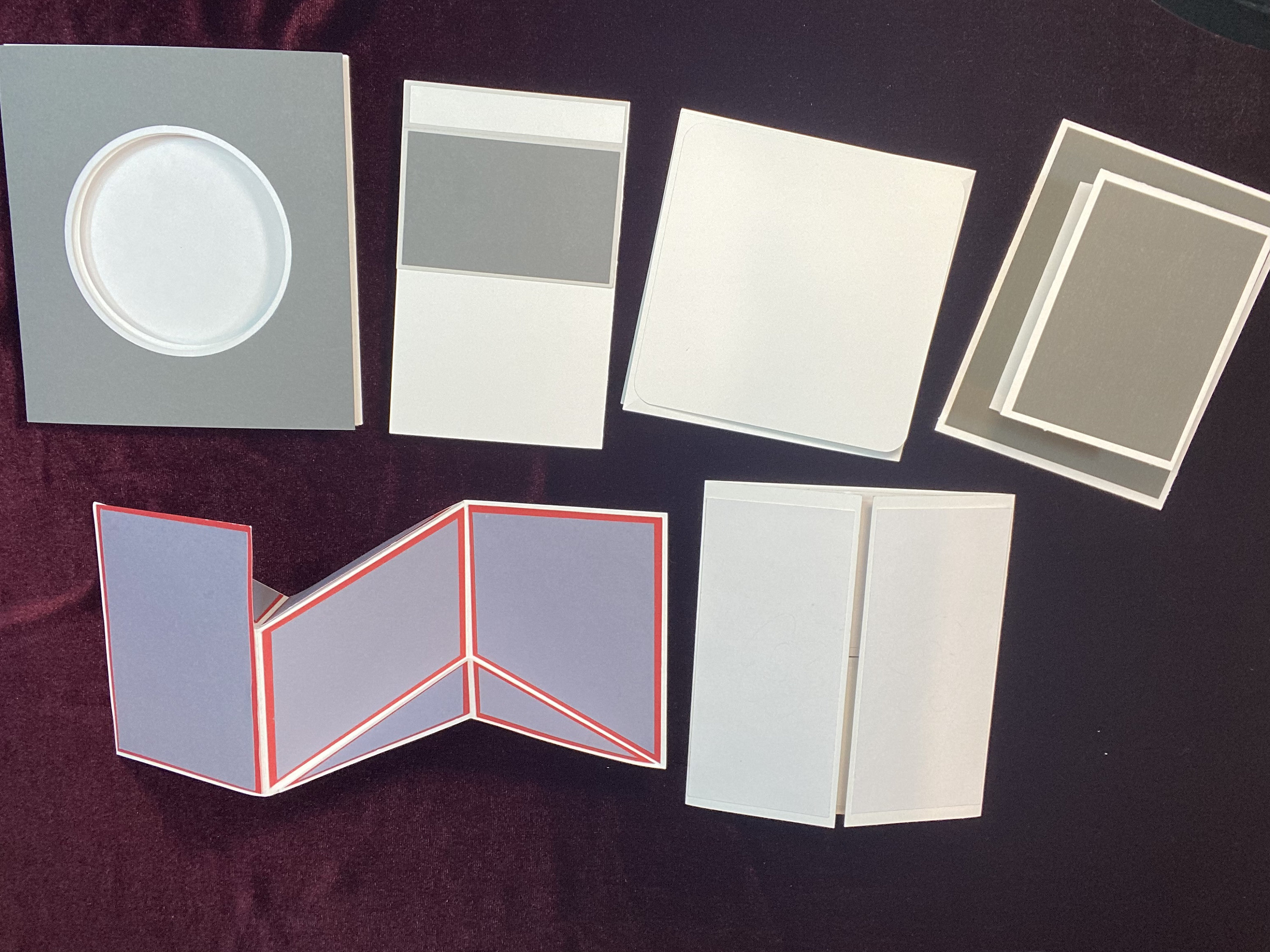 FUN FOLD Card Blank Bundle - Etsy