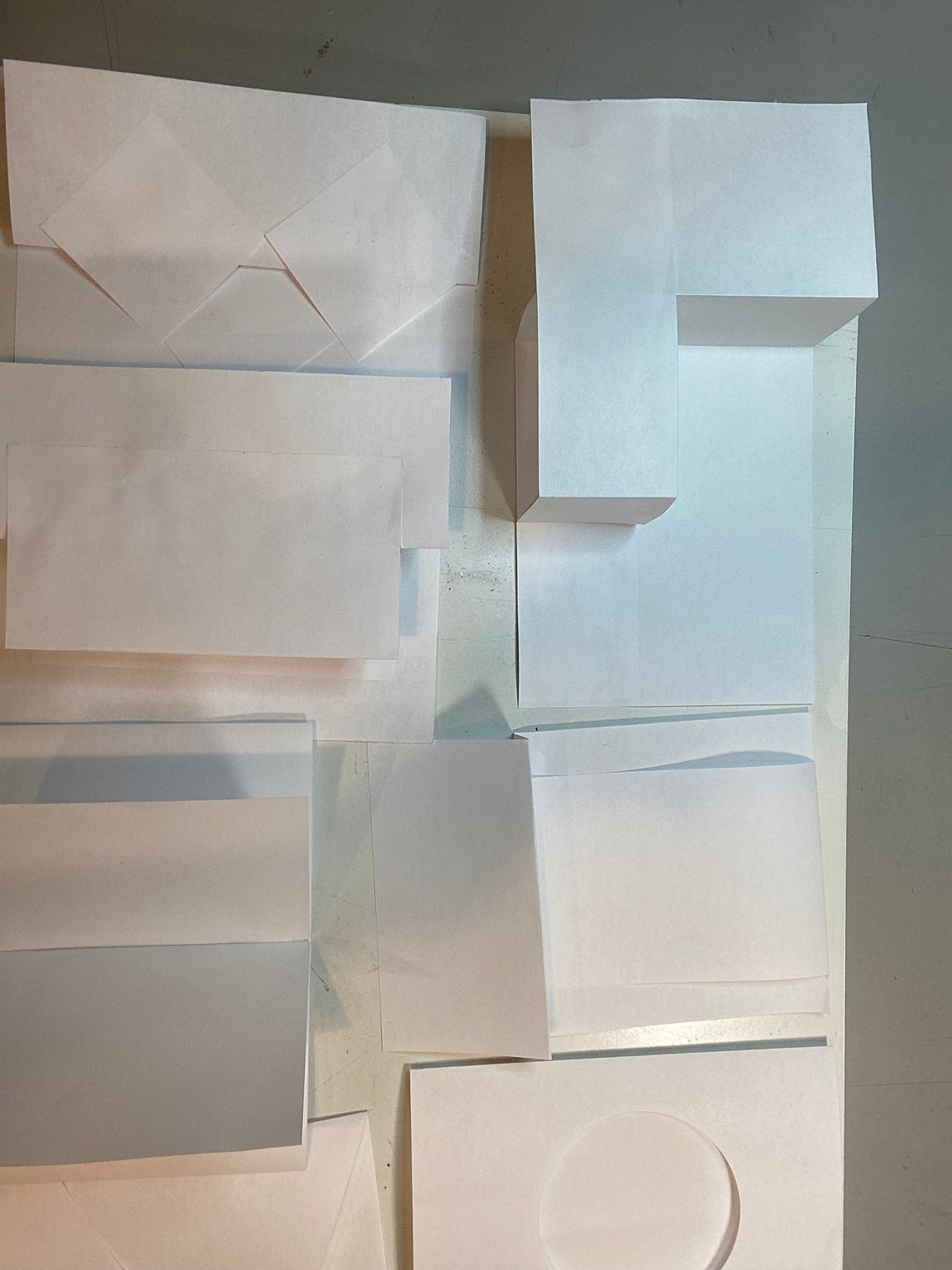 Z-fold Card Blank Bundle - 10 Piece SVG File - Etsy