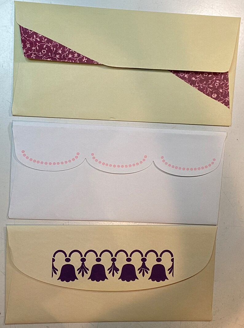 Slimline Fancy Envelope SVG Bundle 1 - Etsy