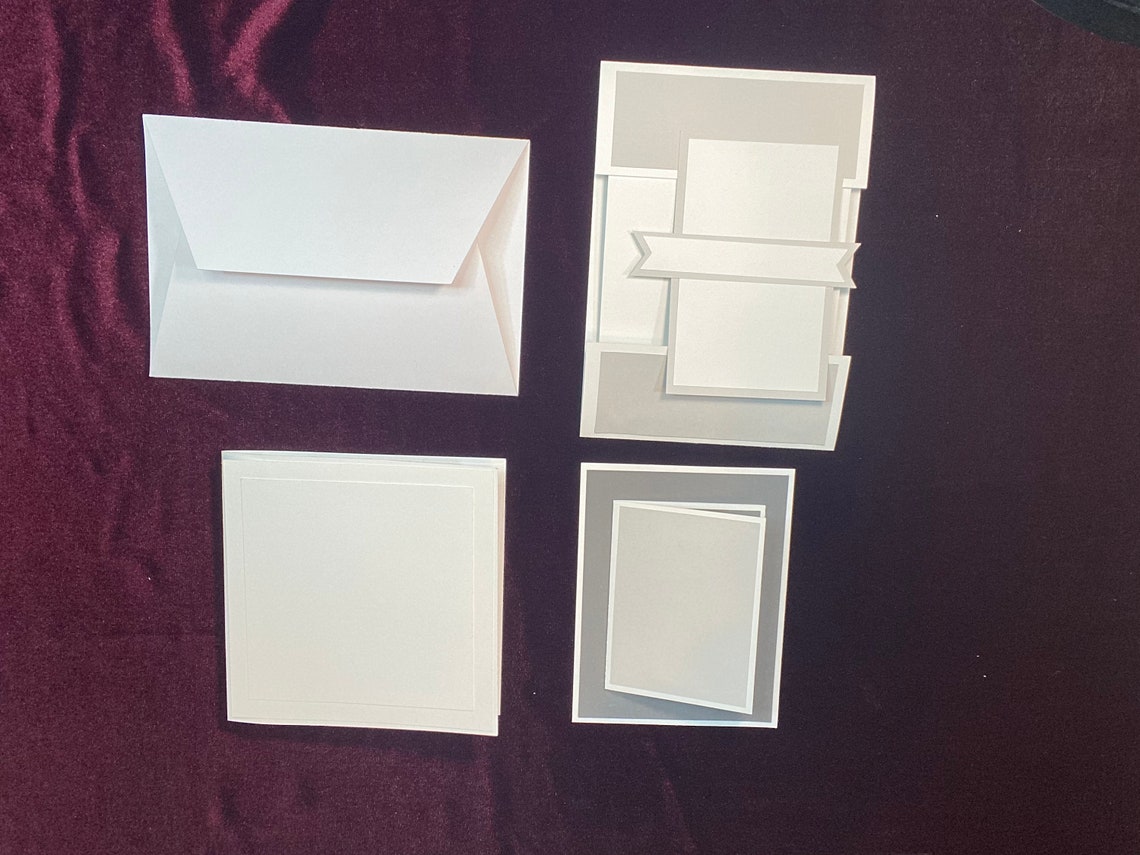 FUN FOLD Card Blank Bundle - Etsy