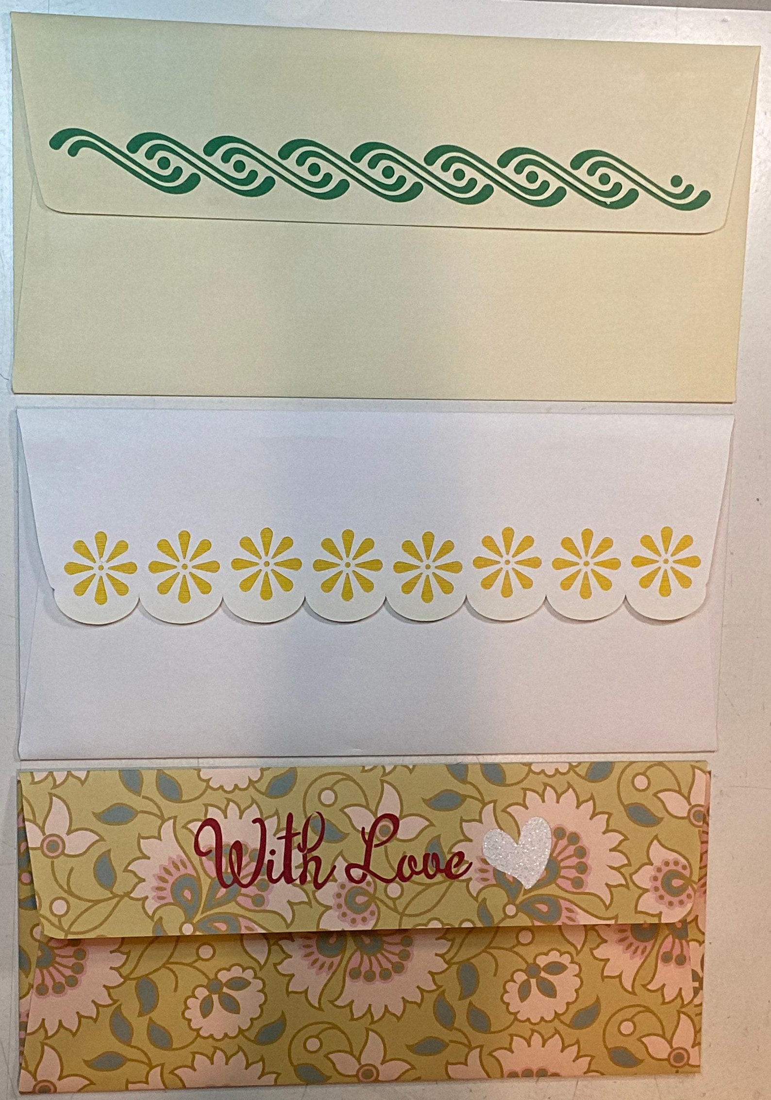 Slimline Fancy Envelope SVG Bundle 1 - Etsy