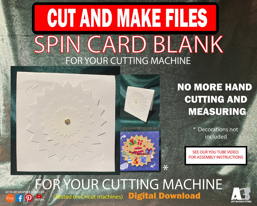 Spin Puzzle Card by Art Graphics Studio - Etsy