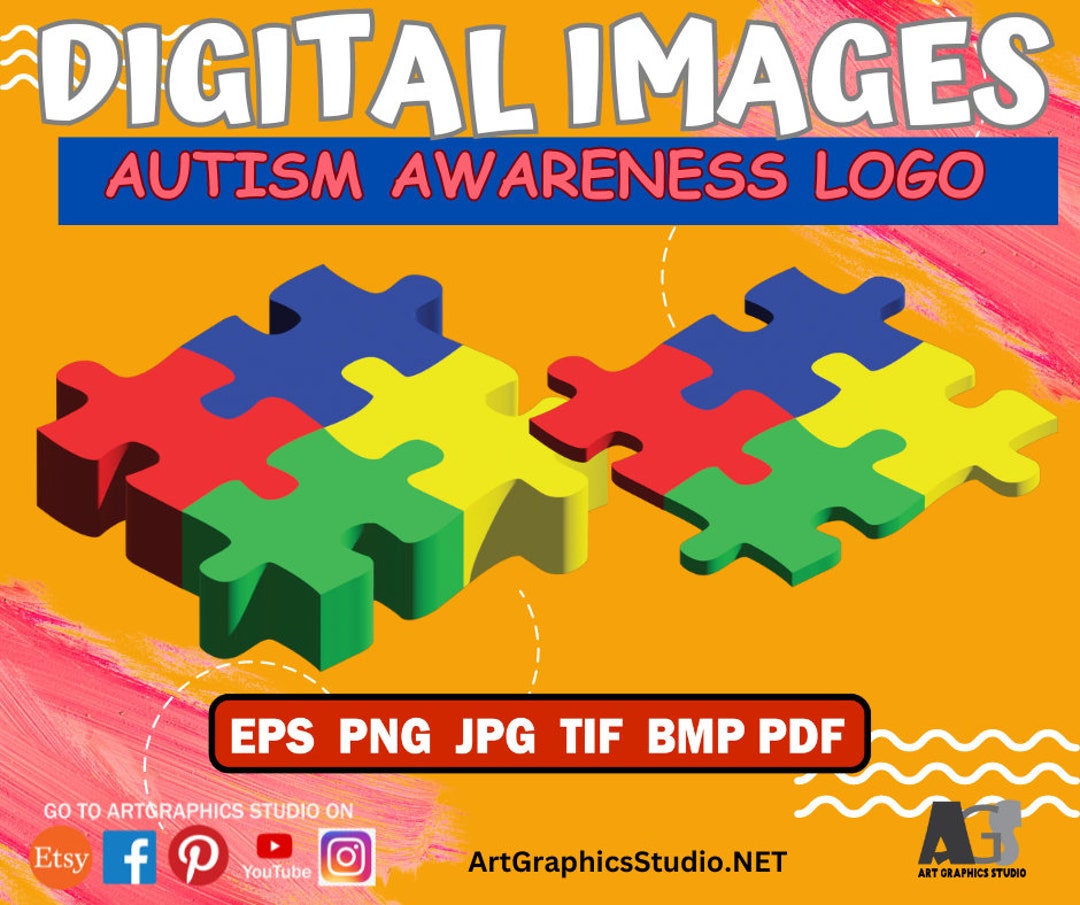 Autism Related Digital Images, Instant Download, Bmp Eps Jpg Pdf Png ...