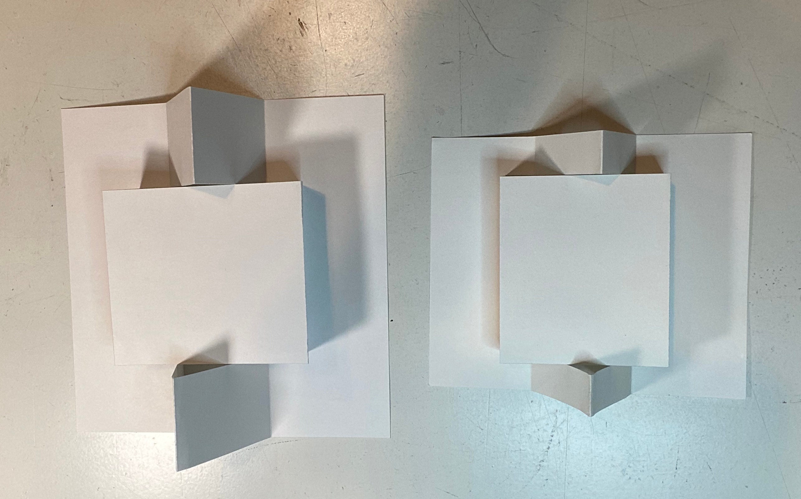 Center of Attention Fun Fold Card - Etsy