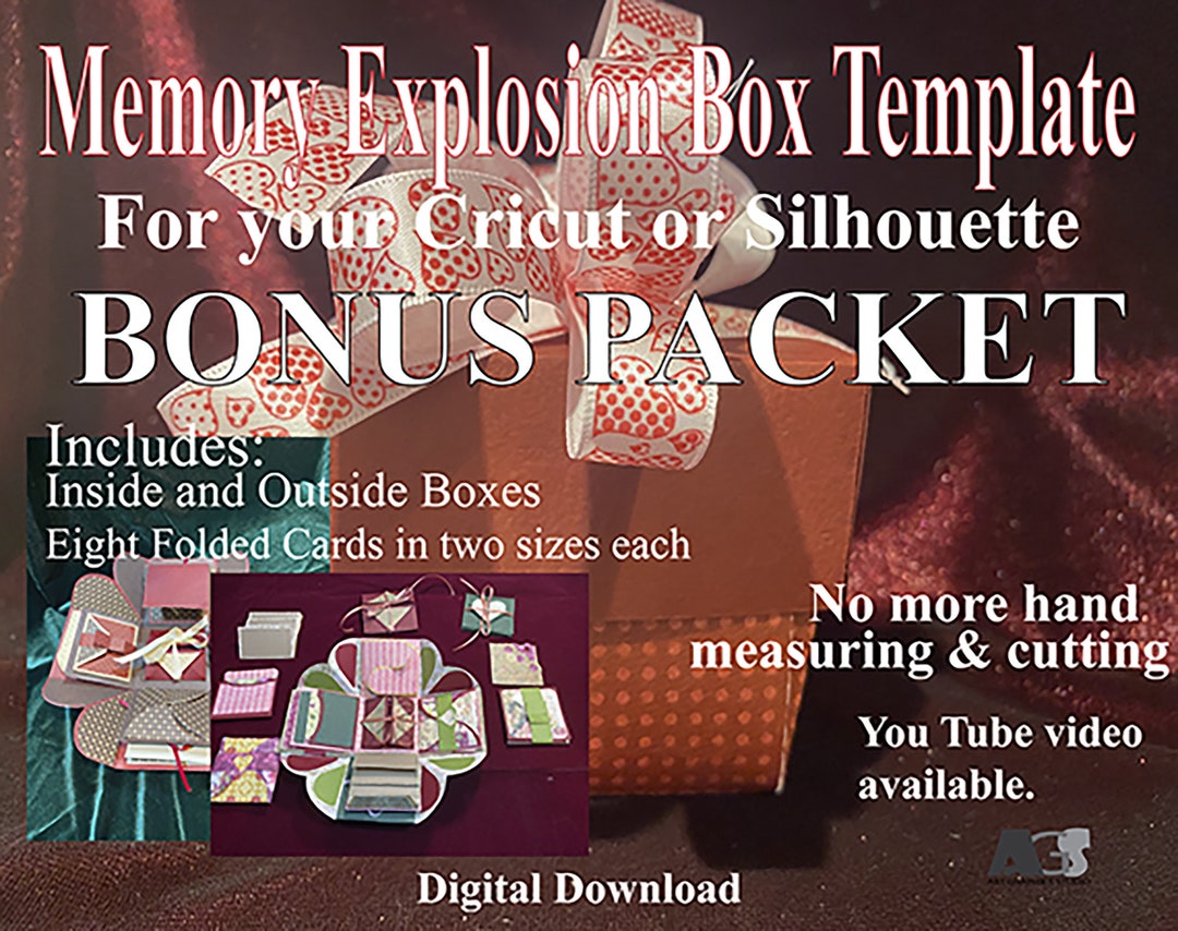 Explosion Memory Box SVG Files - Etsy