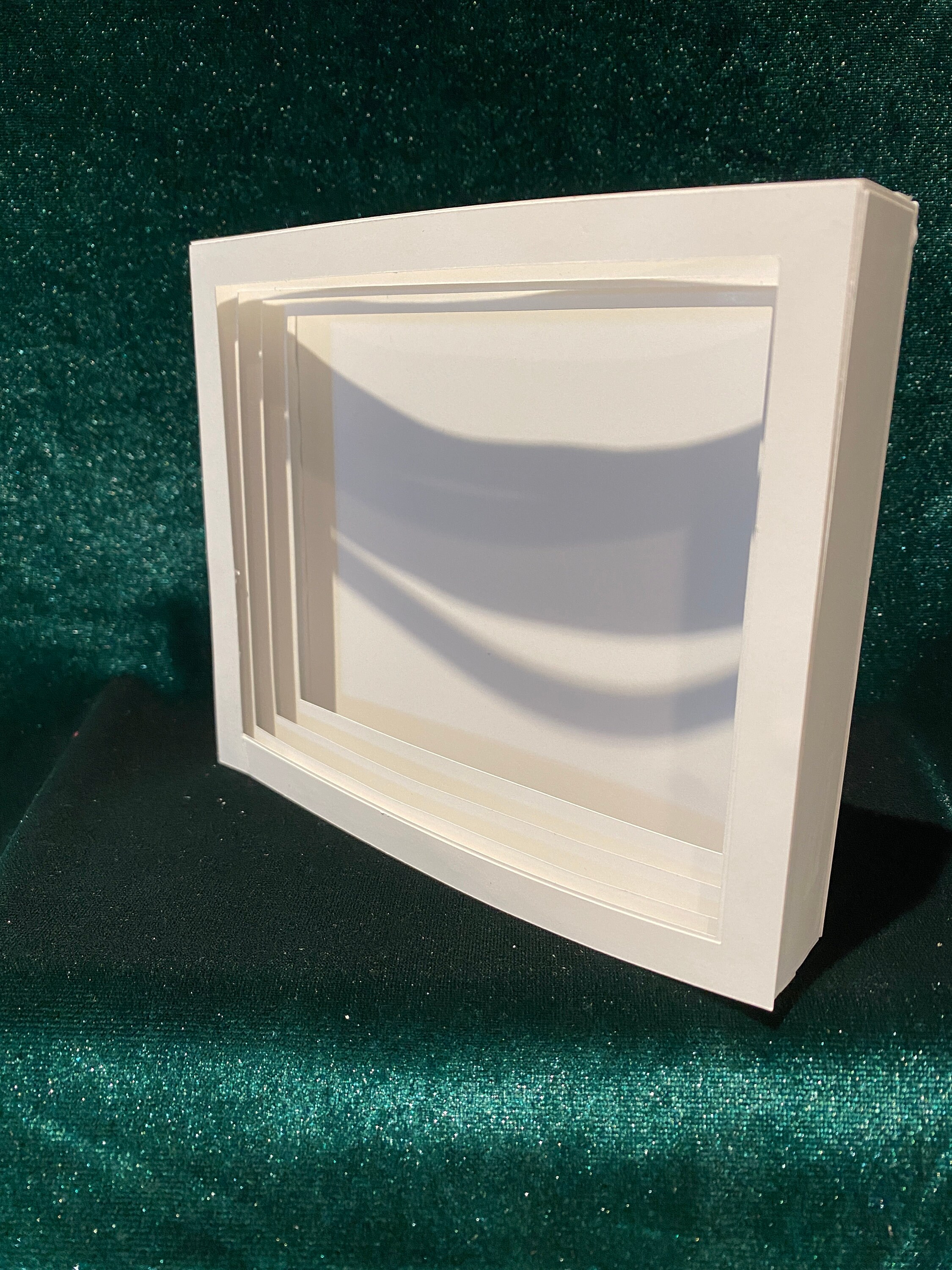Shadow Box Pop-up Card Blank - Etsy
