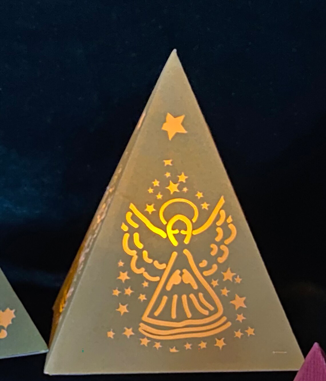 Cut and Assemble SVG File Christmas Luminaries - Etsy