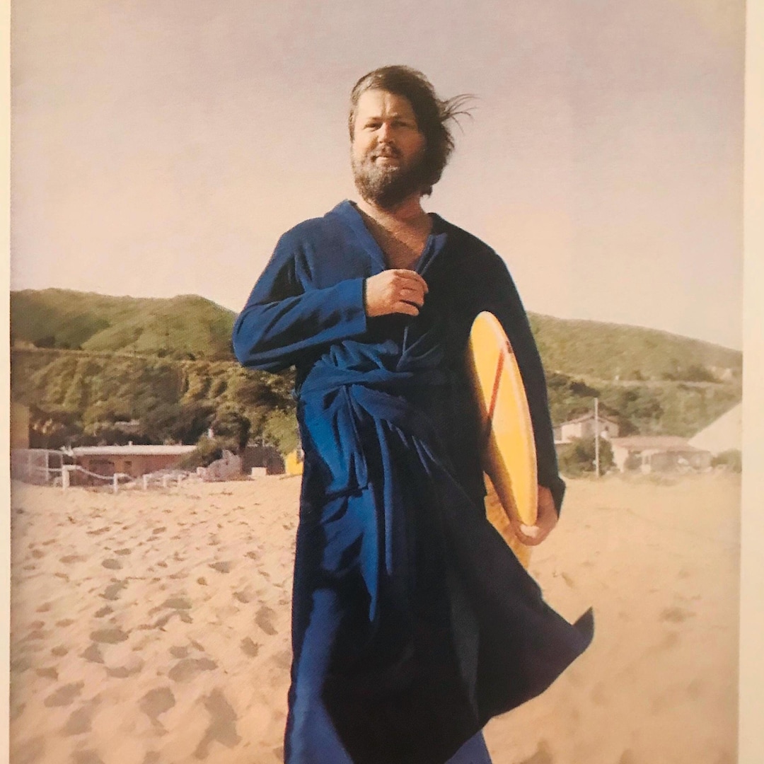 1987 Brian Wilson Robe/beach Photo Vintage Small Poster Beach Boys - Etsy