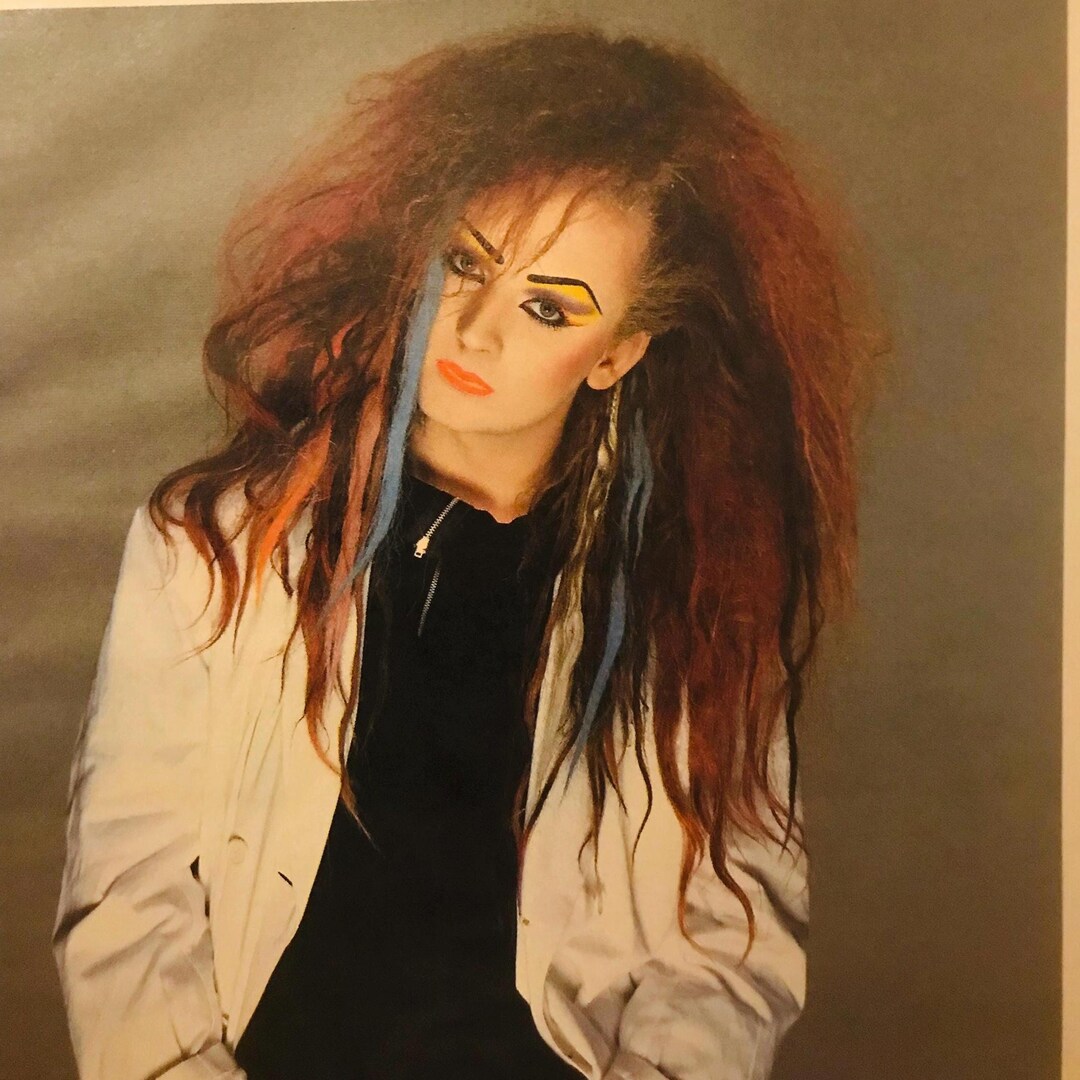 1987 Boy George Vintage Small Poster - Etsy