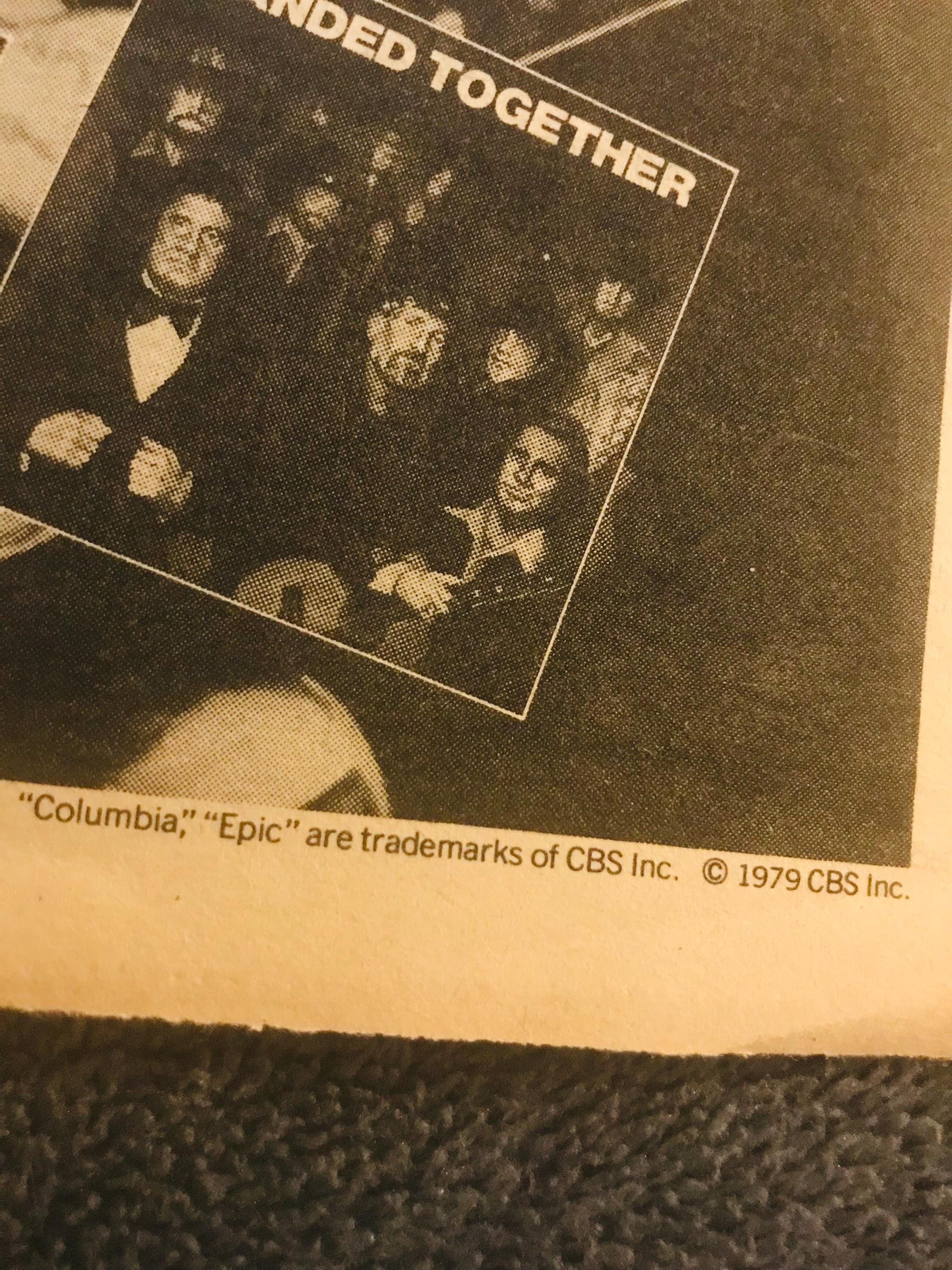 1979 Country Music Ad, Small Poster Johnny Cash George Jones Johnny ...