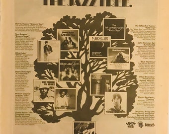 Jazz Tree Poster - Etsy