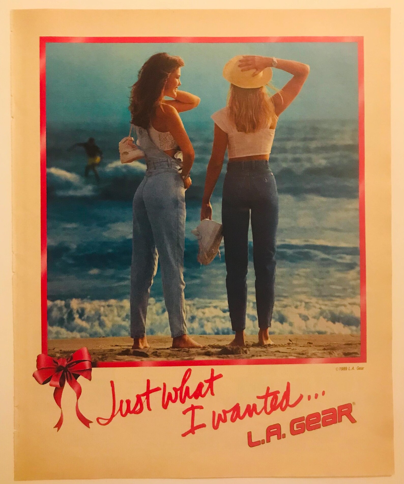 1989 L.A. Gear Fashion Ad Small Poster Vintage Womens Fashion - Etsy