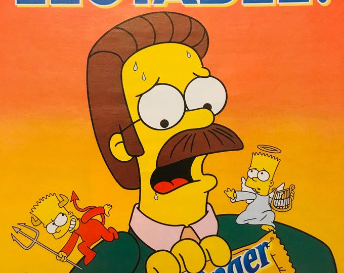 2002 Bart Simpson and Nelson Simpsons Butterfinger Print Advertisement ...