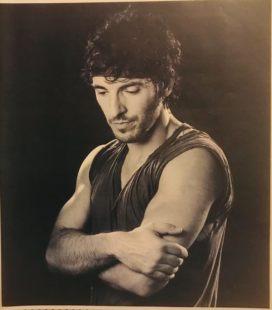 1989 Bruce Springsteen Small Poster Vintage Photography - Etsy
