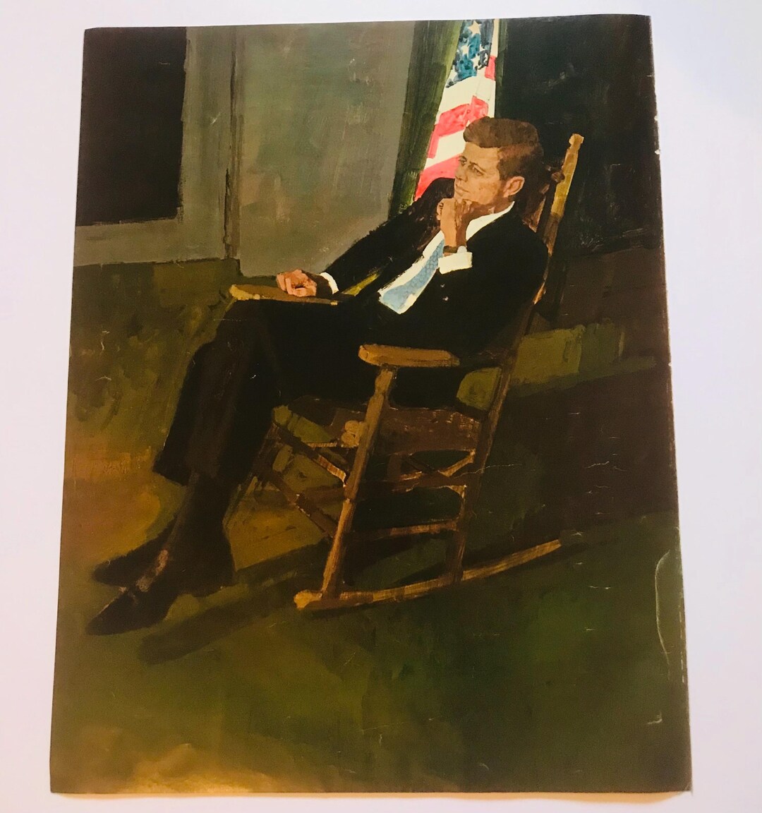 1965 Artist Portrait John Kennedy Small Poster Large Print - Etsy