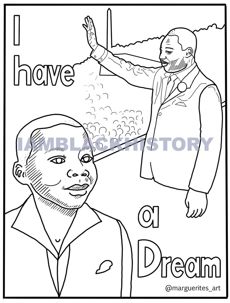 Martin Luther King Jr. I Have a Dream - Etsy