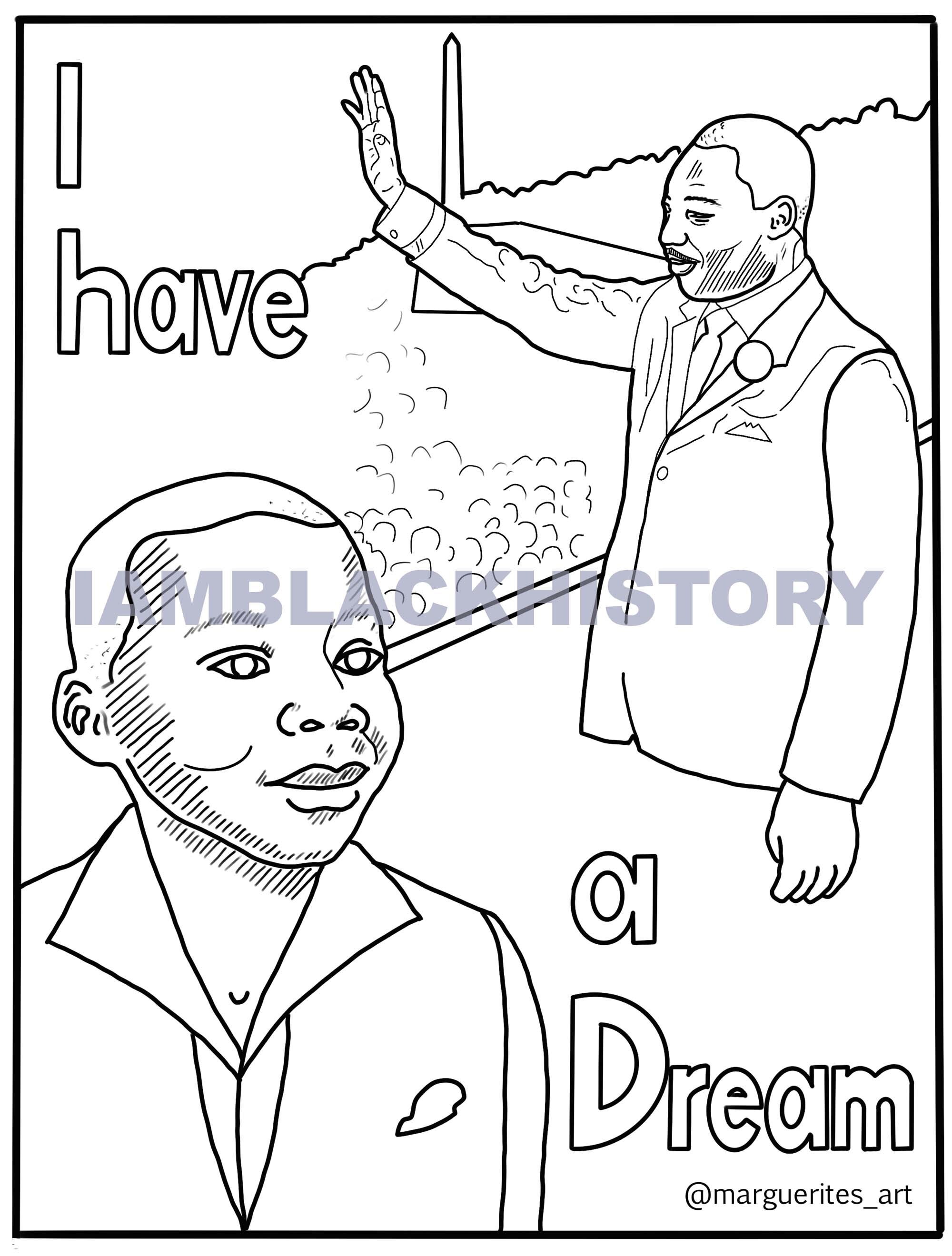 Martin Luther King Jr. I Have a Dream - Etsy