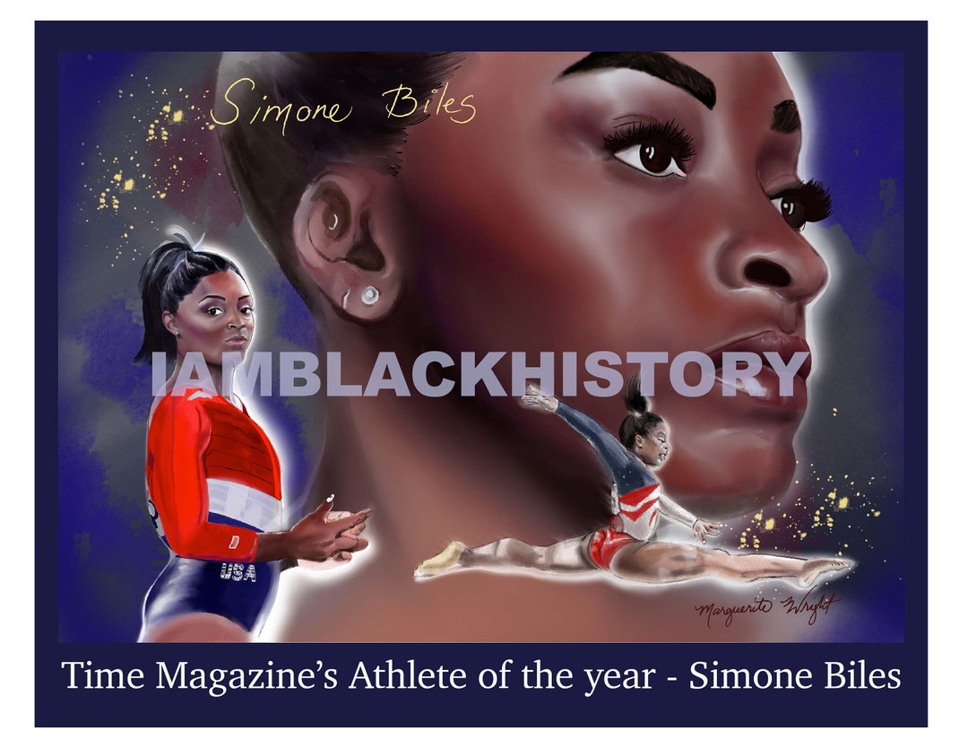 Simone Biles - Athlete of the Year! - Etsy
