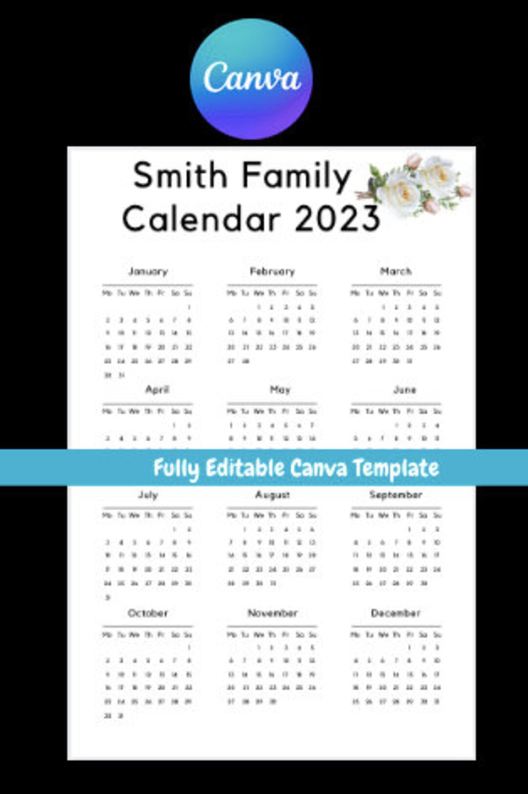 2023 Editable Printable Calendars, Cleaning Calendar, Birthday Calendar ... 2023 Editable Printable Calendars, Cleaning Calendar, Birthday Calendar ...