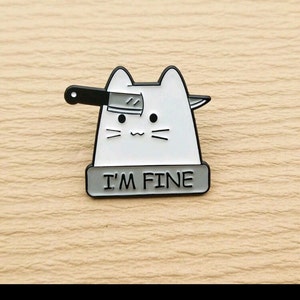 5 Iconic Hilarious Fun Statement Pins and Brooch for Young and Hip ...