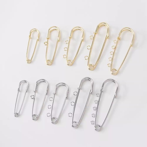 Gold Safety Pin - Etsy