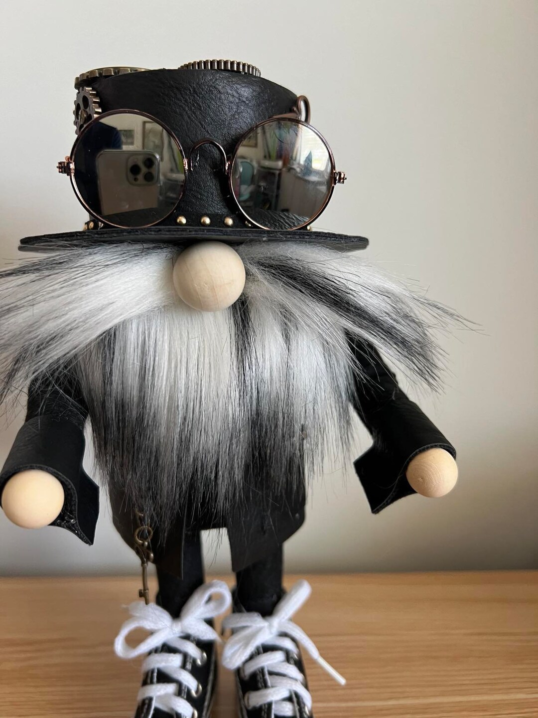 Gnome, Steam Punk Gnome, Boy Gnome, Punk Gnome - Etsy