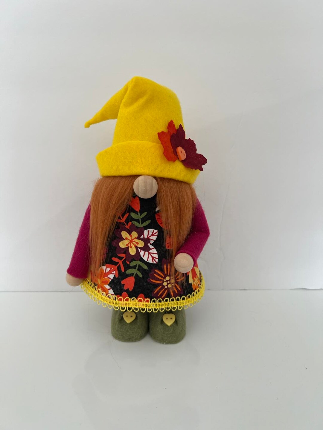 Gnome, Autumn Gnome, Fall Themed Gnome, Girl Gnome - Etsy