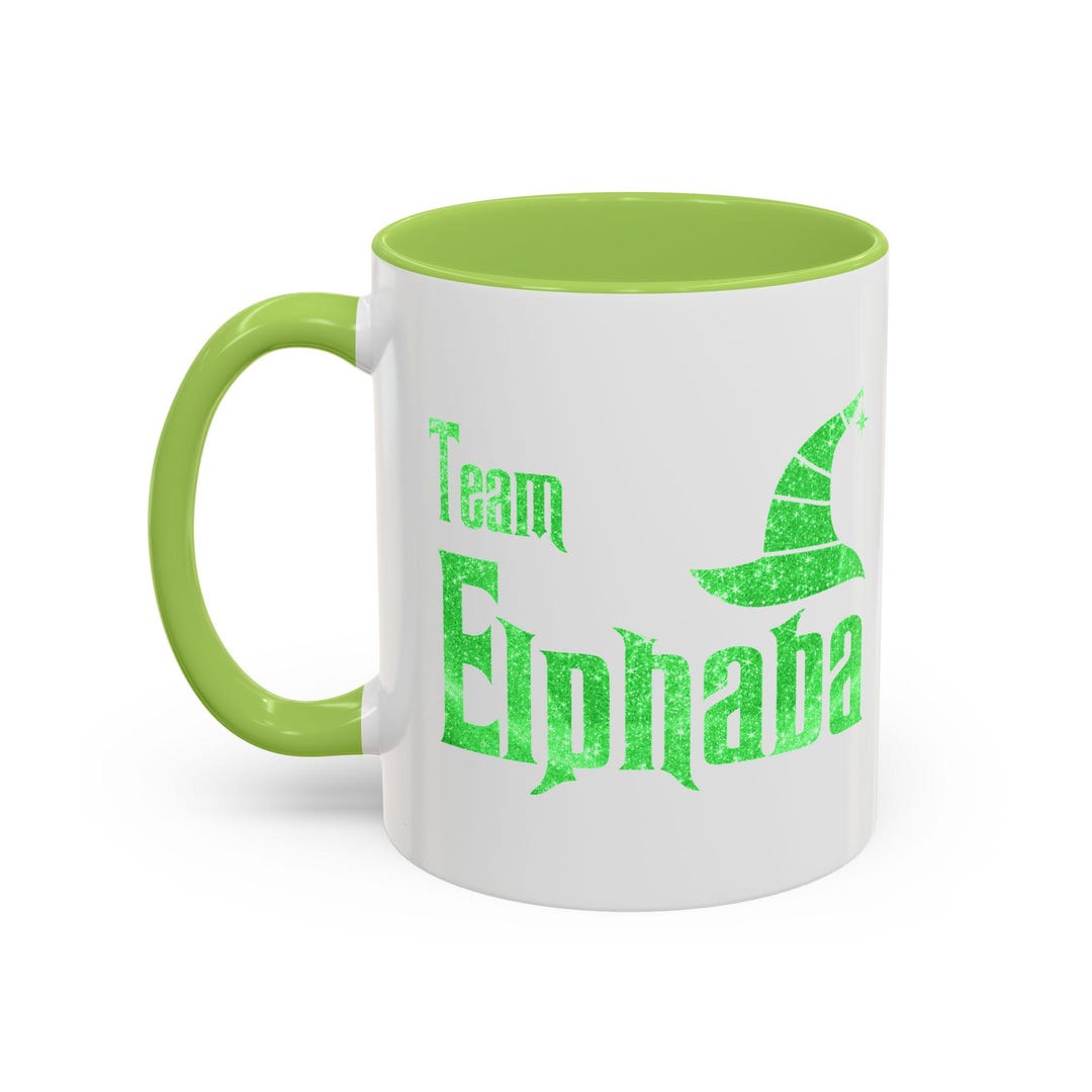 Coffee Mug, Team Elphaba Wicked Inspired Sisters, Tea Cup, Hot Cocoa ...