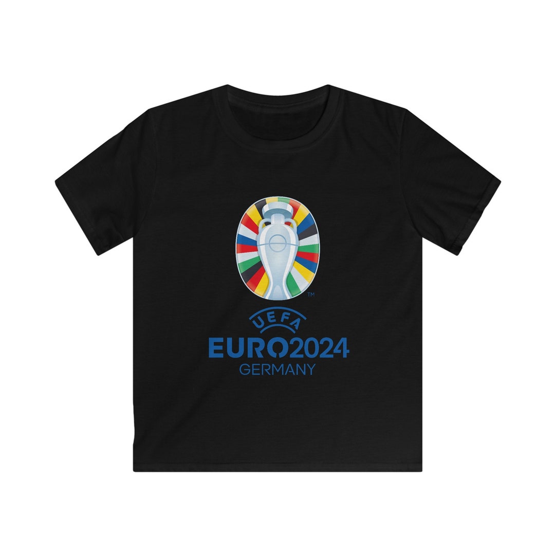 Euro 2024 enfant unisexe, T-shirt de football Euro, UEFA, T-shirt de ...
