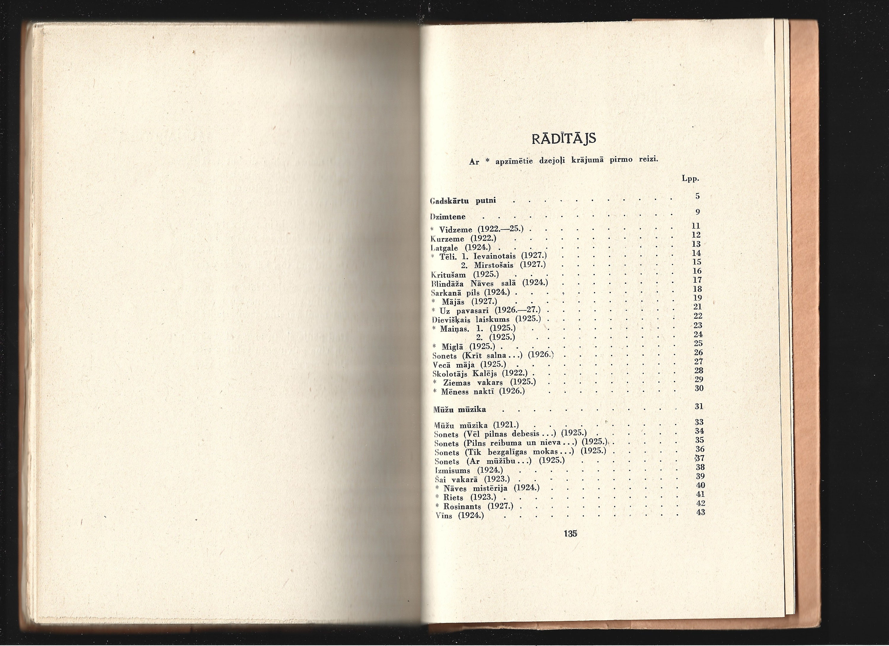 1937, Mūžīgā Diena by Jānis Medenis, Vintage Latvian Poetry Book ...