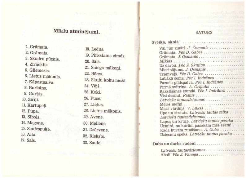 Protu, Protu! Lasāmgrāmata Mājmācībai / Vintage Illustrated Reading ...