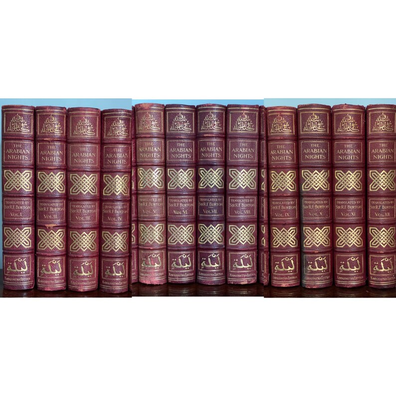 1897 Arabian Nights, the Book of the Thousand Nights and A Night ...