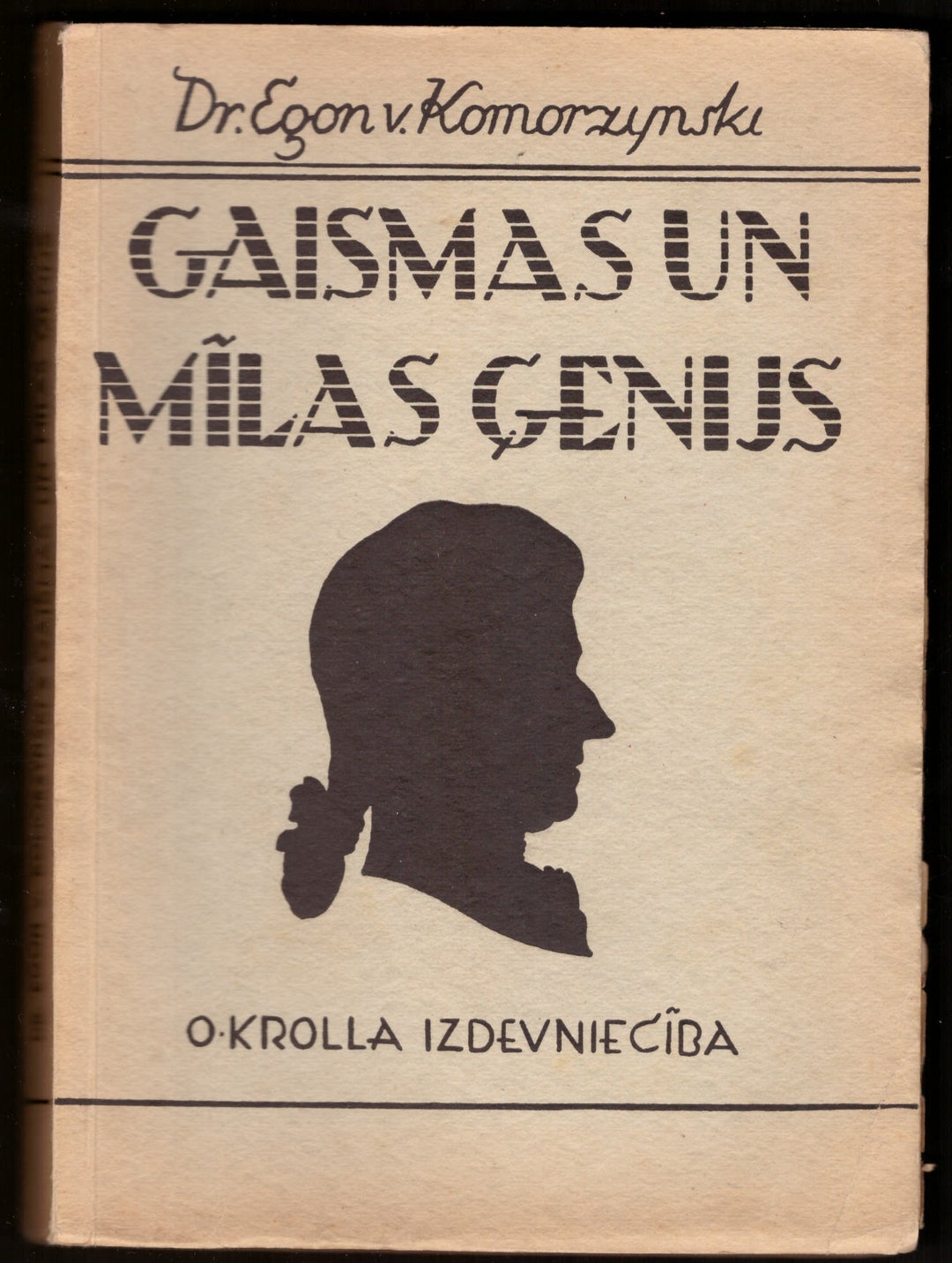 1942 Gaismas Un Mīlas ģēnijs, Mocarts / Vintage Mozart's Biography Book ...
