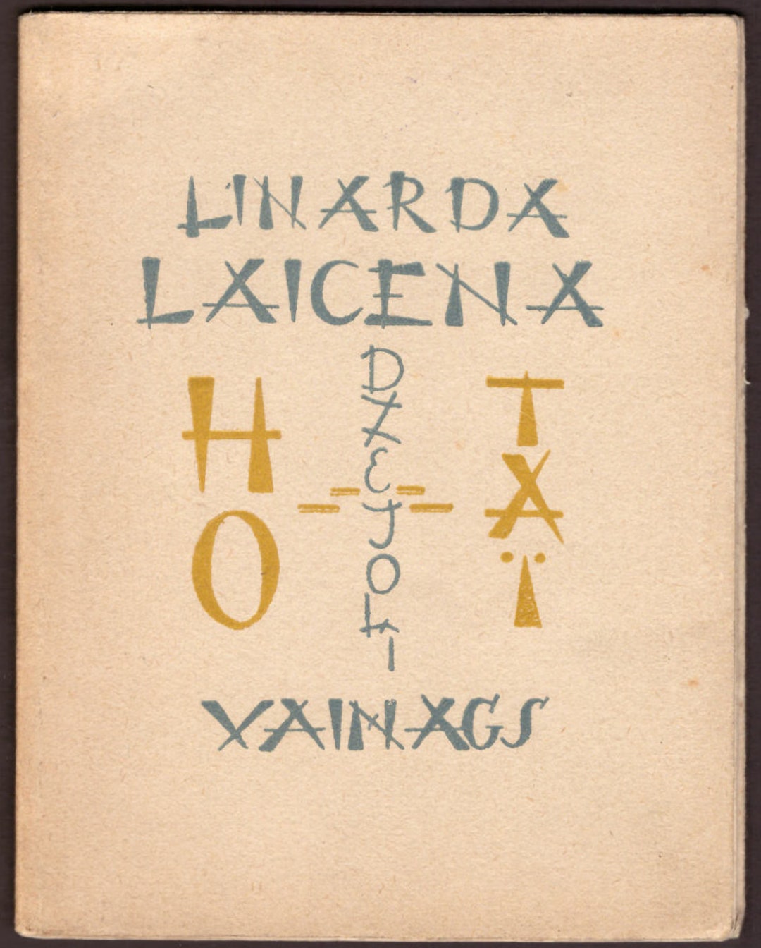 1922 Ho-tai, Linards Laicens, Dzejoļi 1921. -1922. / Ho-tai, Verses by ...