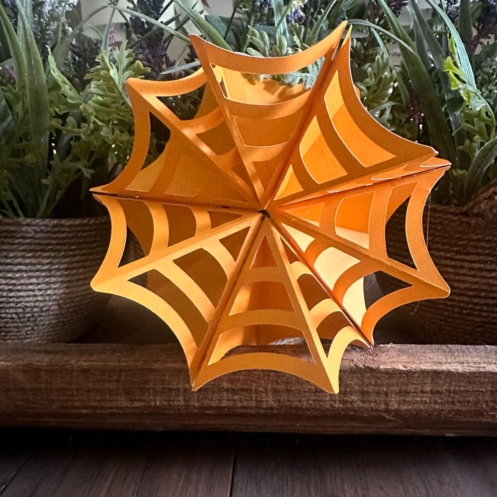 3D Spider Web Paper Template | SVG Digital Download | Cricut ...