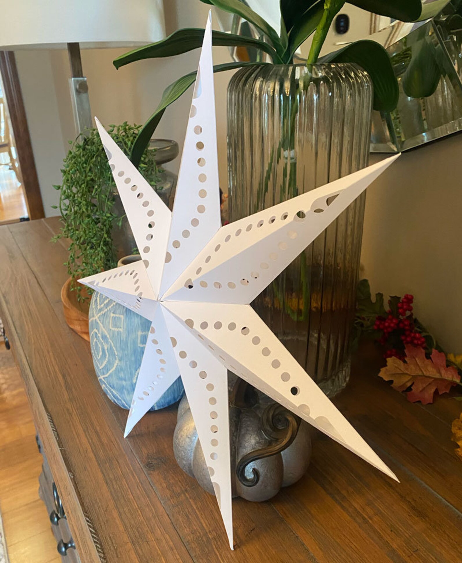 3D 7-point Star SVG - Etsy