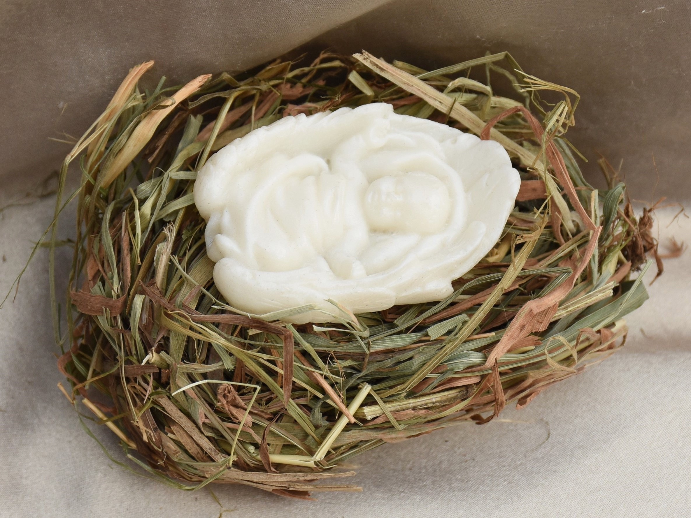 Baby Jesus White Alabaster Nativity - Etsy