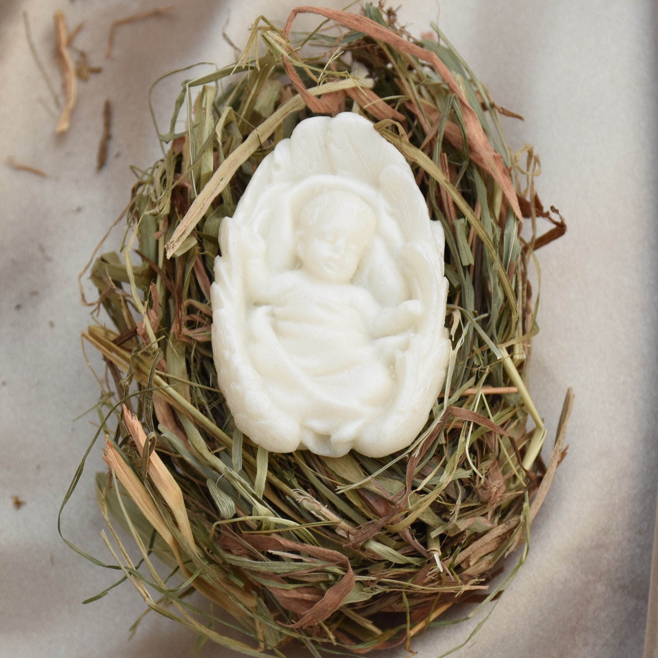 Baby Jesus White Alabaster Nativity - Etsy