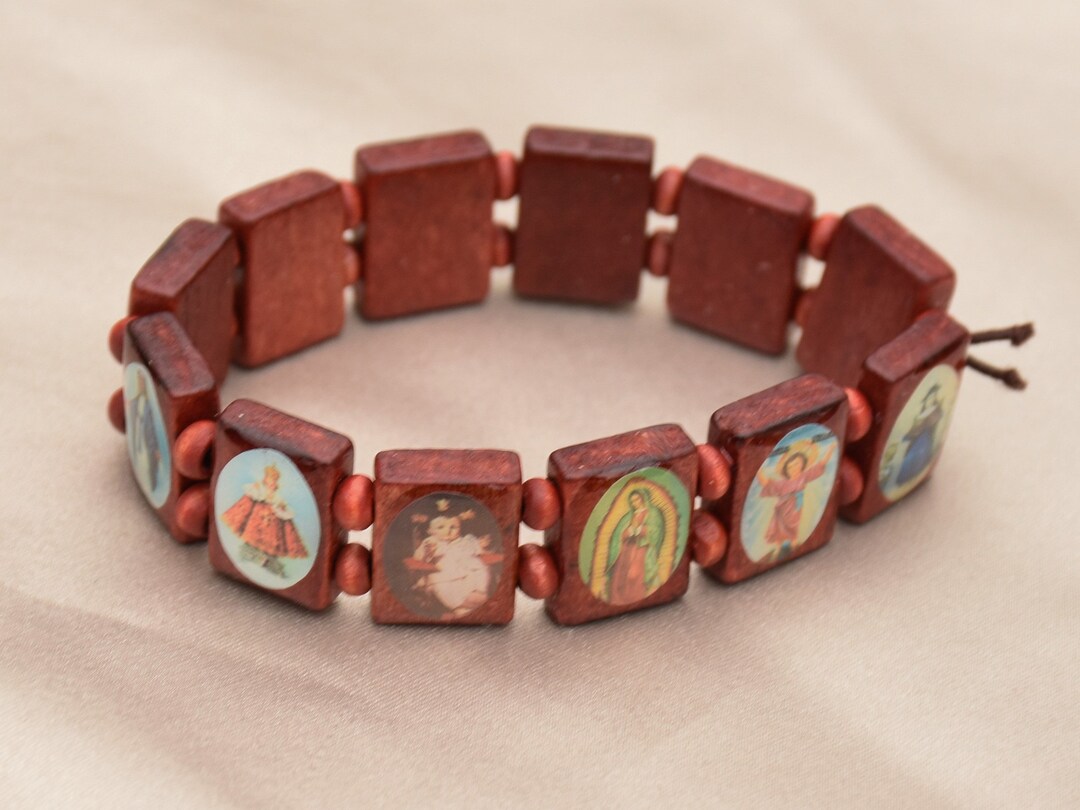 Prayer Bracelet Saints Bracelet Catholic Christian Bracelet - Etsy